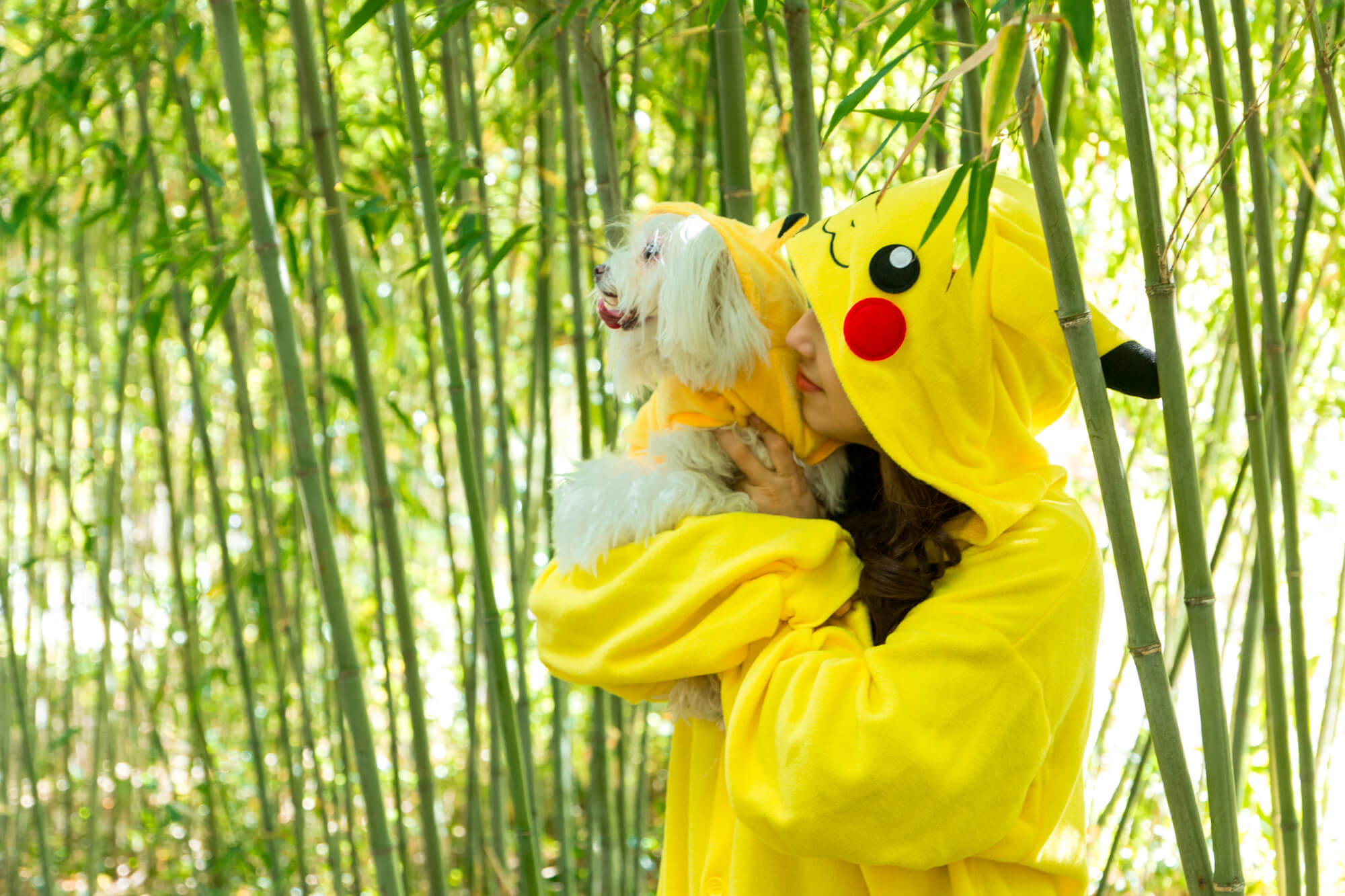 Halloween: Pikachu Twinning with My Dog